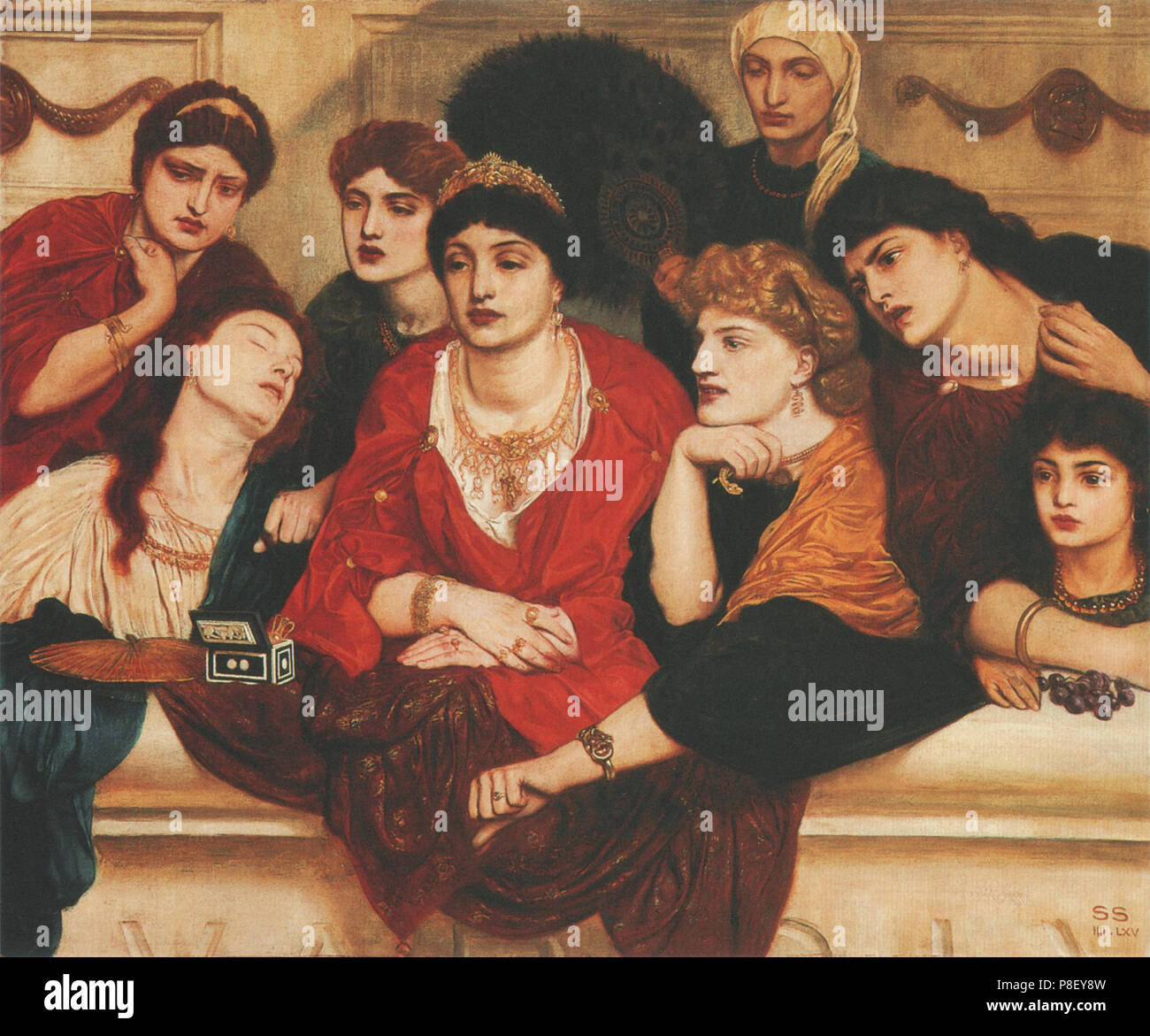 Peinture de simeon solomon Banque de photographies et d’images à haute ...