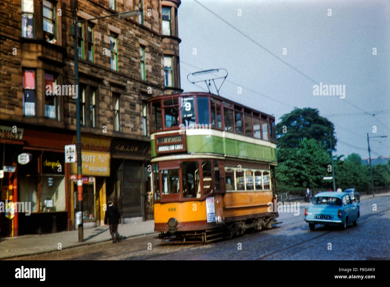 Glasgow tram Banque de photographies et d’images à haute résolution - Alamy