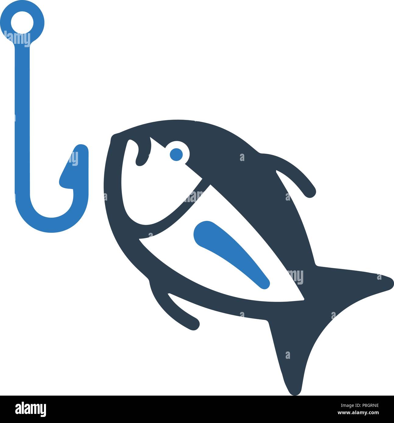 Picto peche Banque d'images vectorielles - Alamy