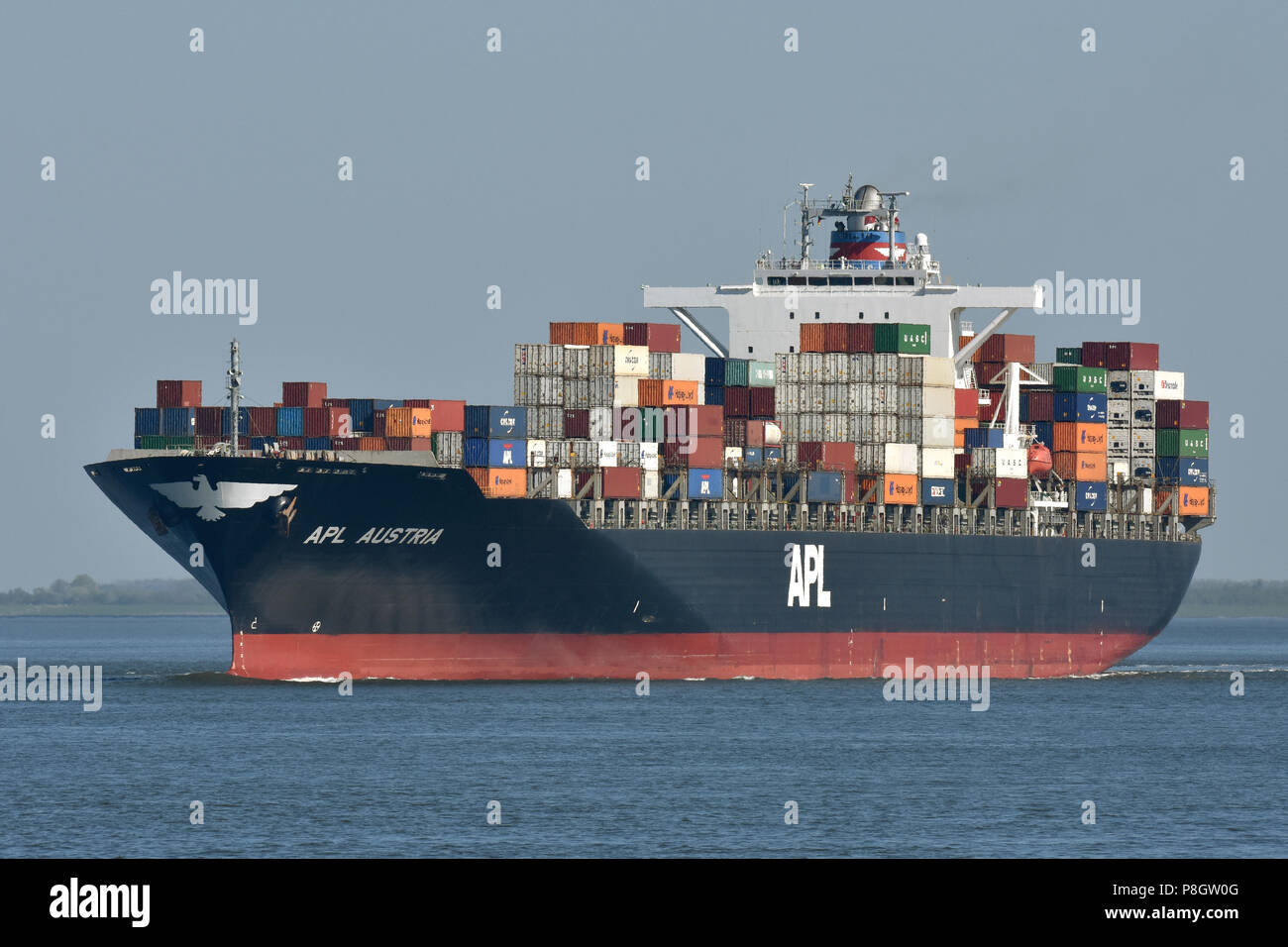 Apl container ship Banque de photographies et d’images à haute ...