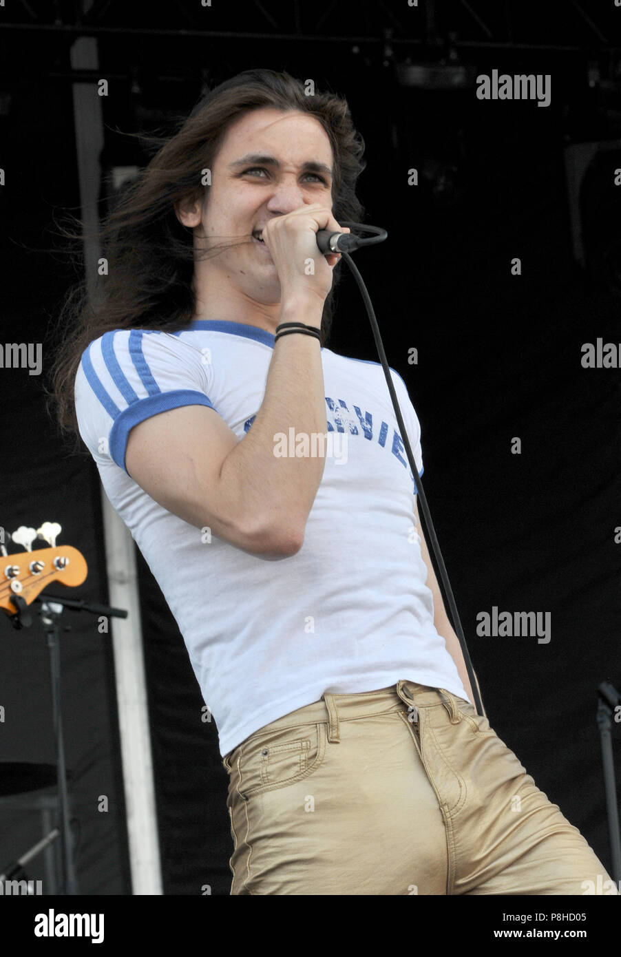 Loup joyeux Banque de photographies et d’images à haute résolution - Alamy