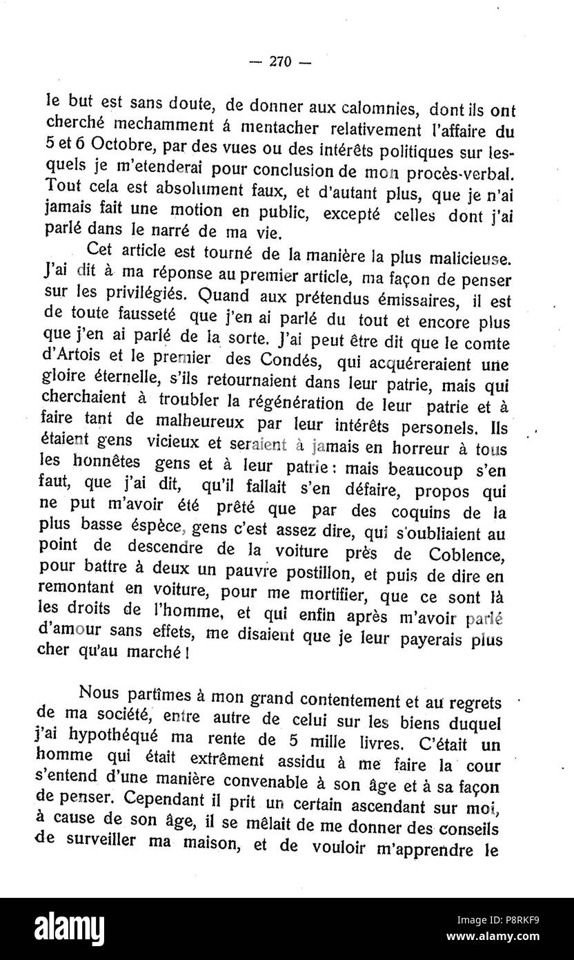 Olympe de gouges Banque de photographies et d’images à haute résolution ...