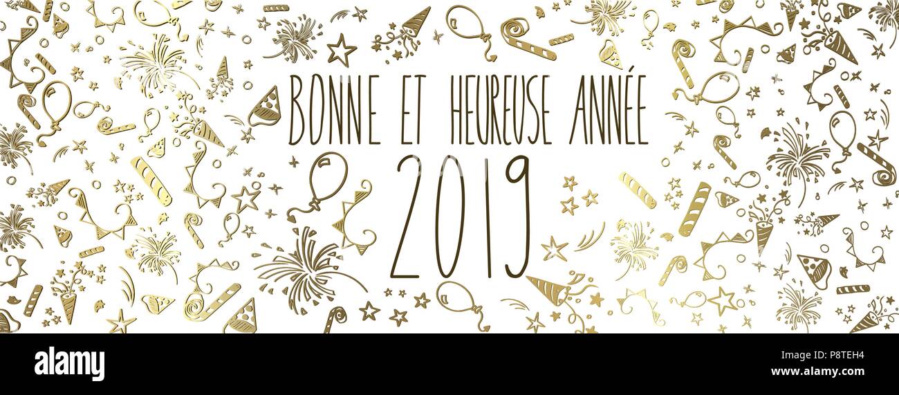 Bonne Annee 2019 Banque d'image et photos - Alamy