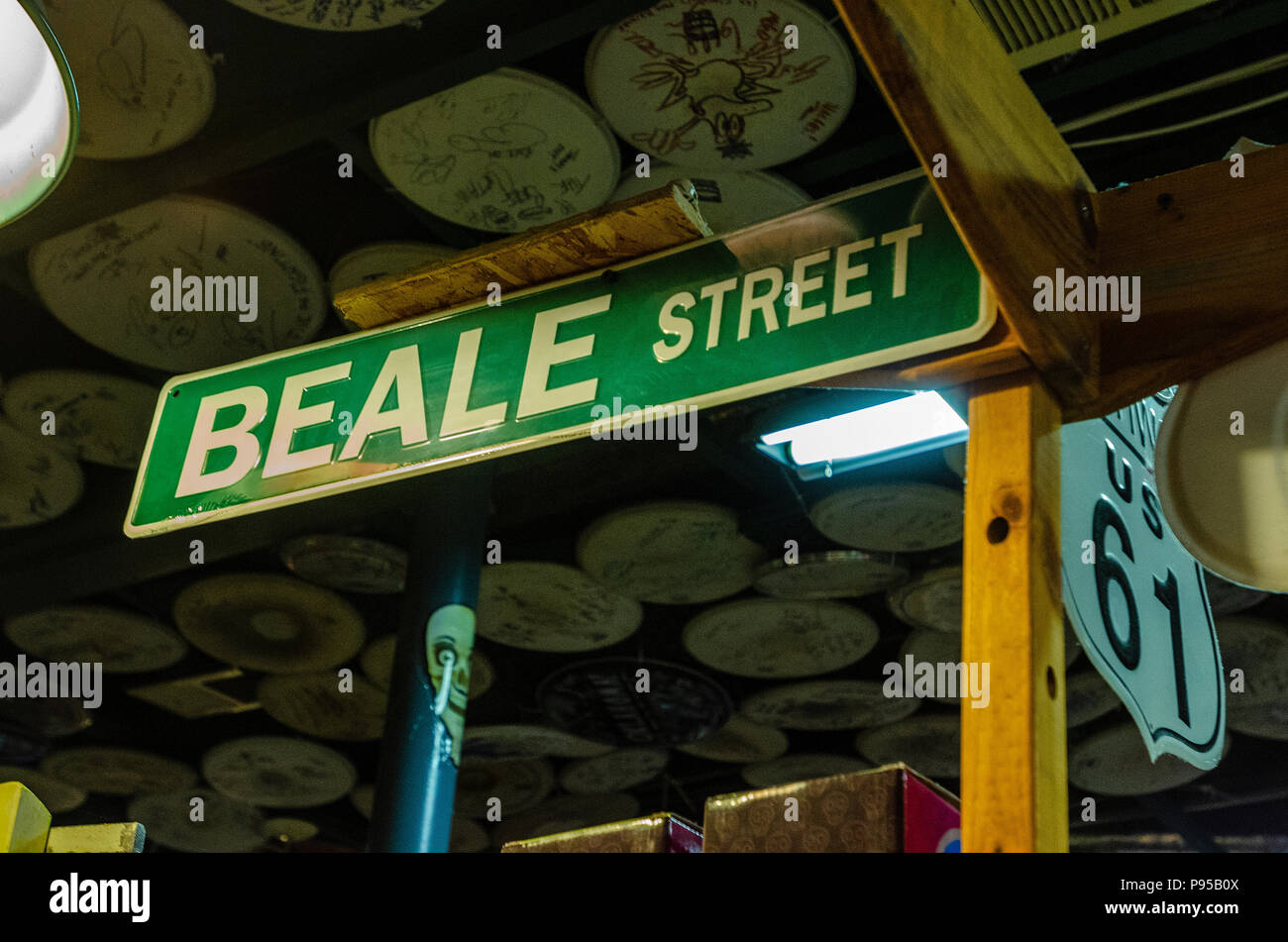 Memphis sign Banque de photographies et d’images à haute résolution - Alamy