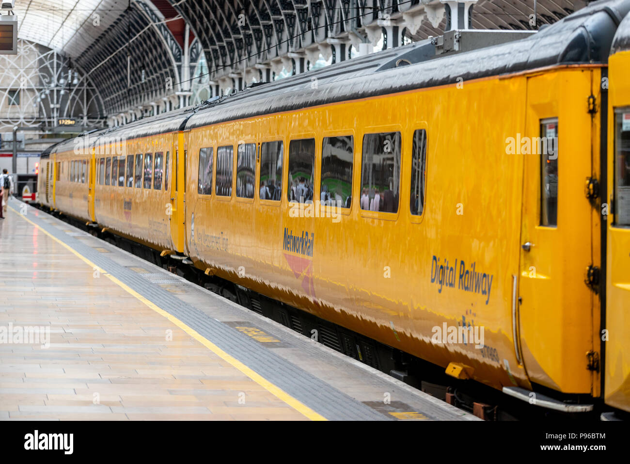 Le nouveau Network Rail Train de mesure, connue sous le nom de Flying ...