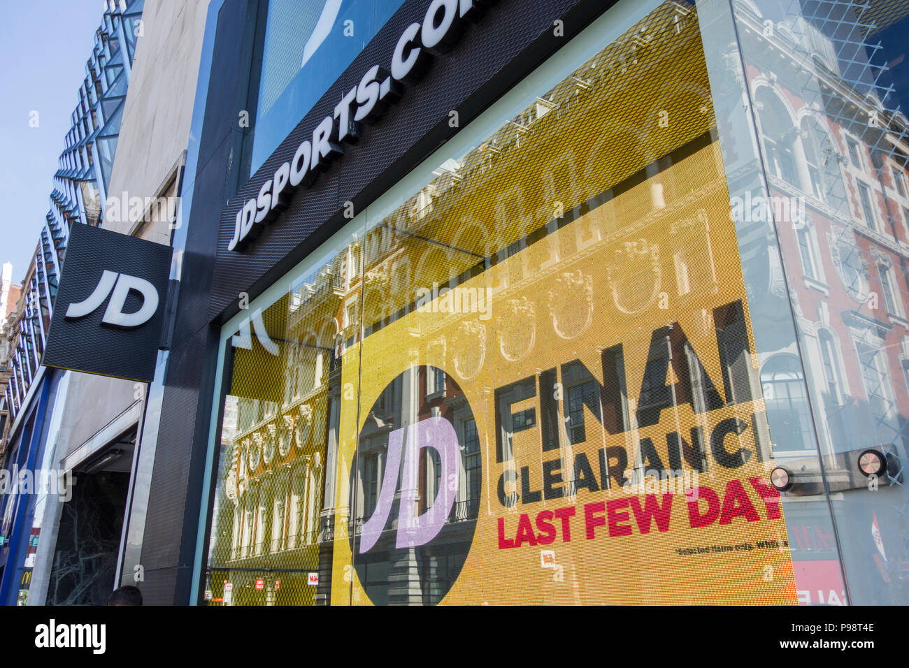 Jd sports oxford street Banque de photographies et d’images à haute ...