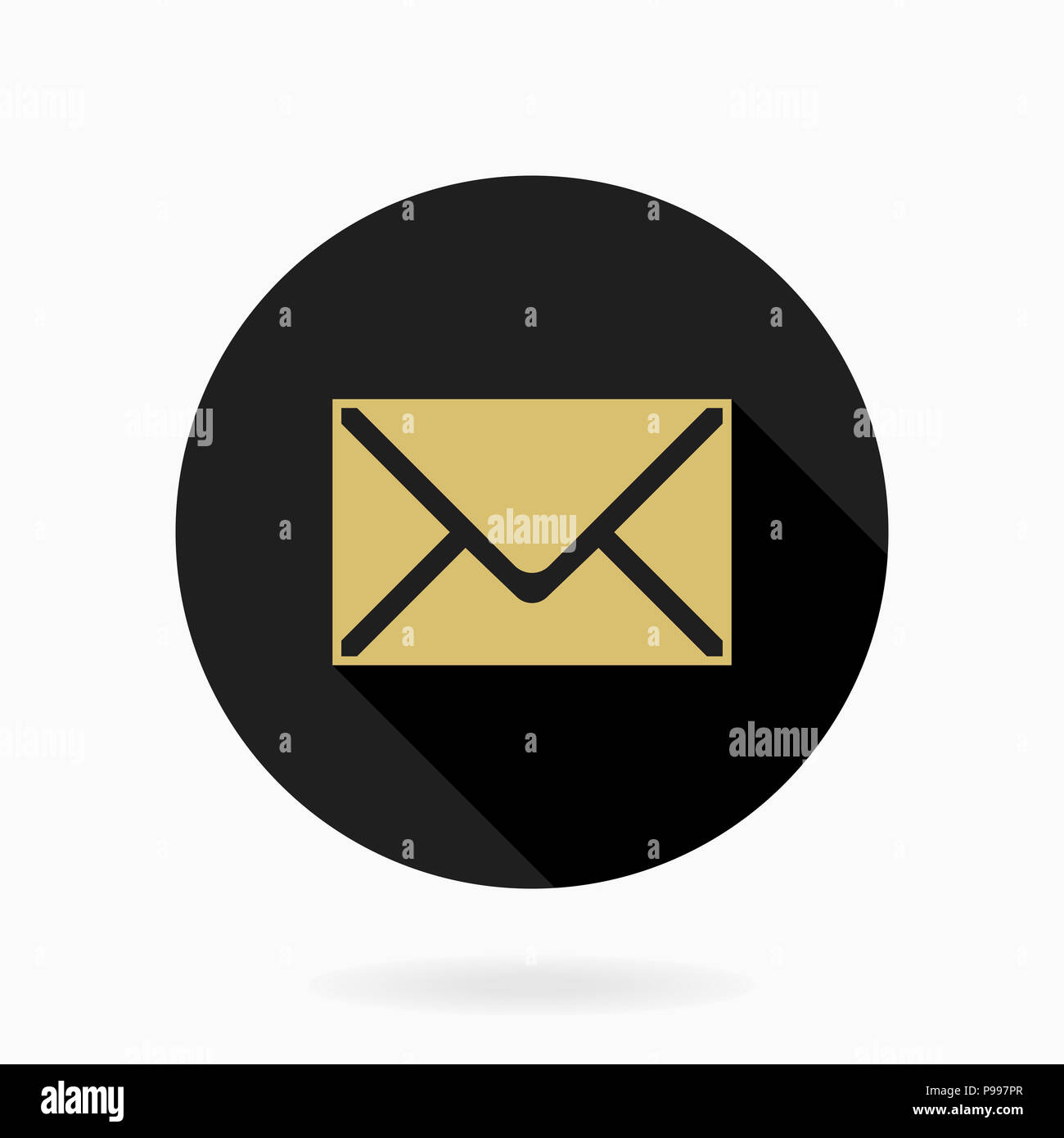 Send email icon logo Banque de photographies et d’images à haute ...