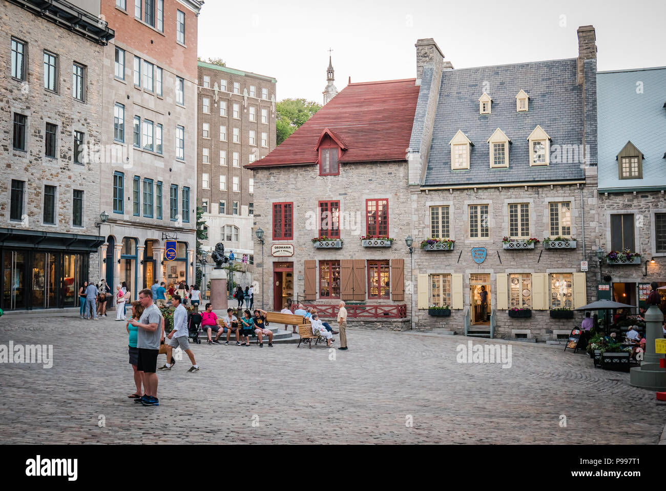 Place royale québec Banque de photographies et d’images à haute ...