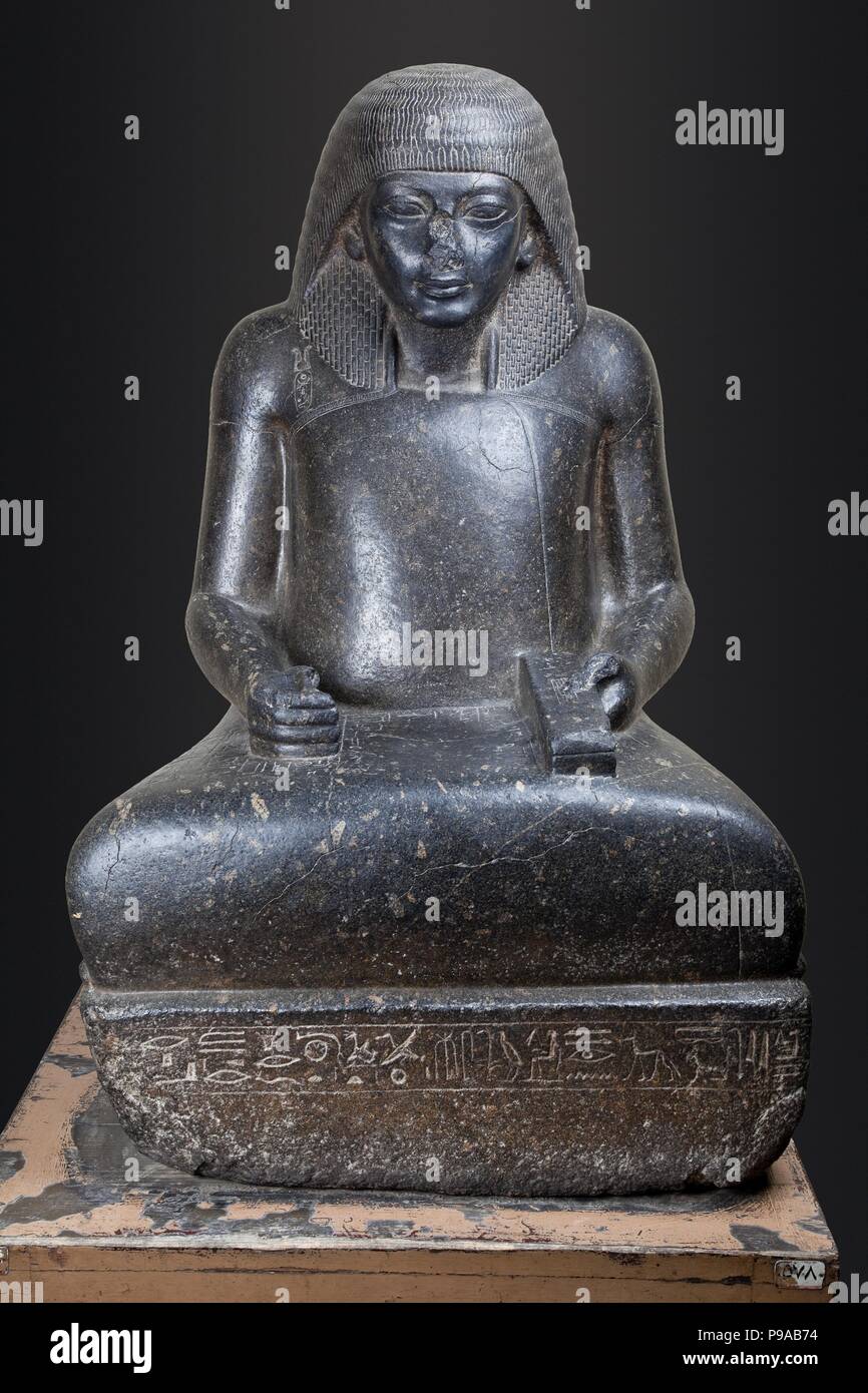 Granite statue scribe Banque de photographies et d’images à haute ...