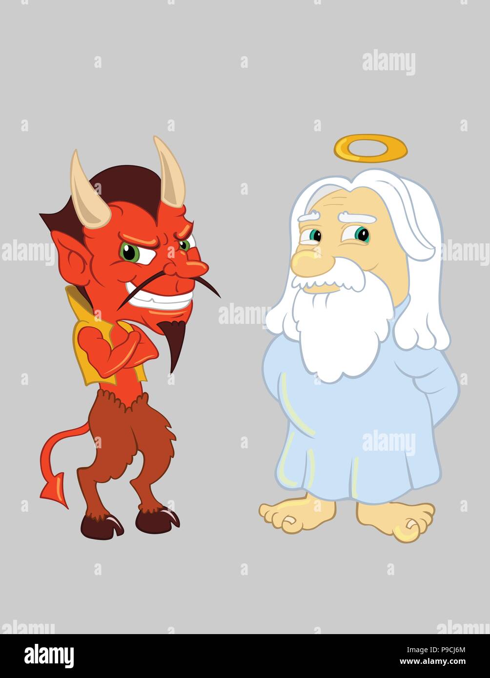 Temptation of jesus Banque d'images vectorielles - Alamy