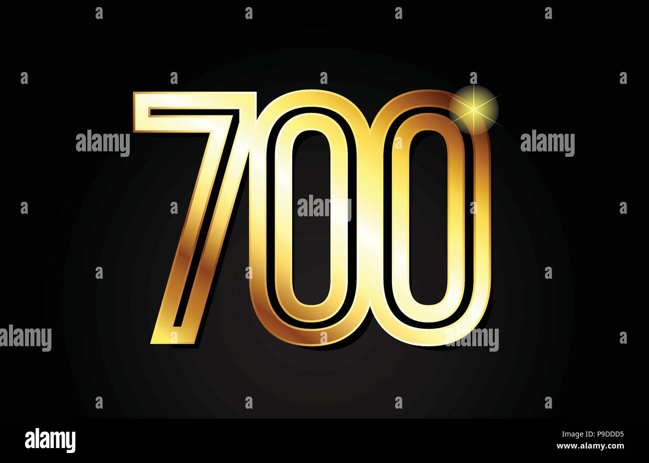 Nombre d'or 700 logo design adapté pour une société ou entreprise Image ...