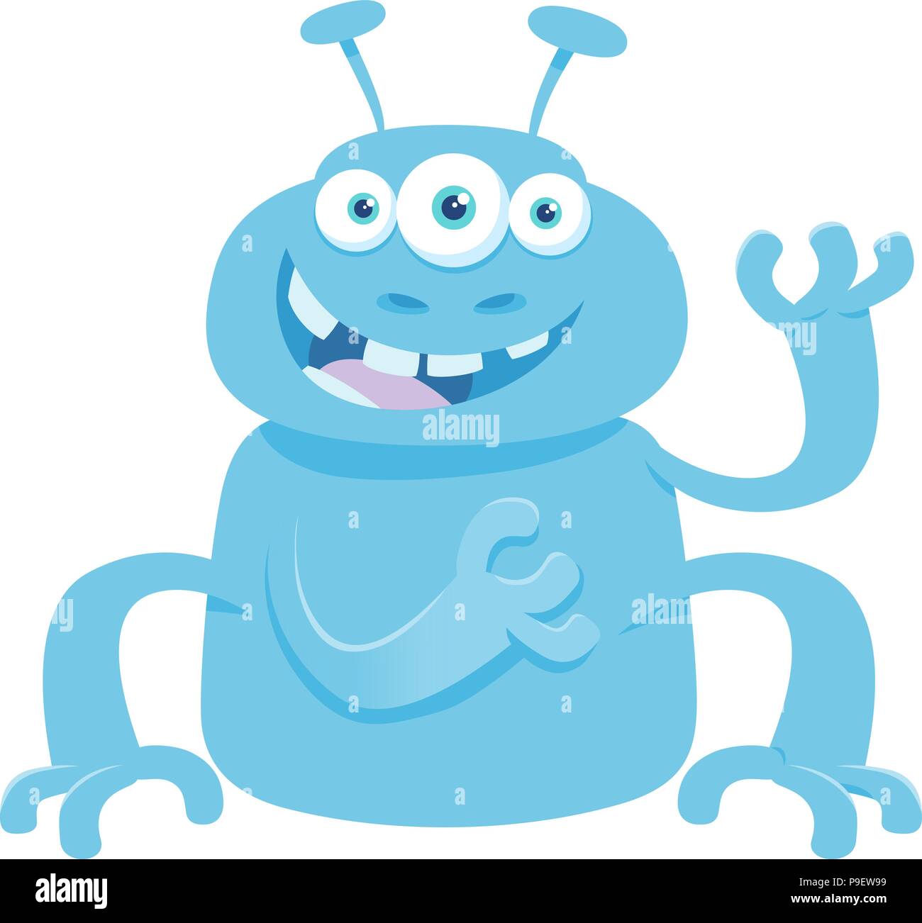 Monsters cartoons Banque d'images vectorielles - Alamy