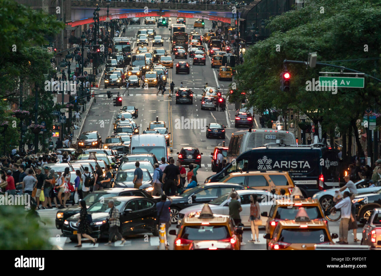Embouteillages New York City Banque d'image et photos - Alamy