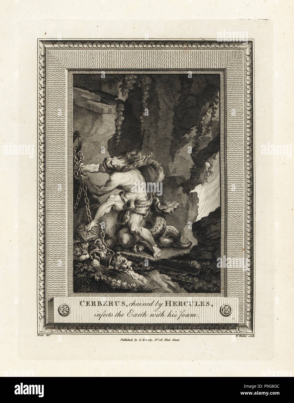 Hercules et cerbères Banque de photographies et d’images à haute ...