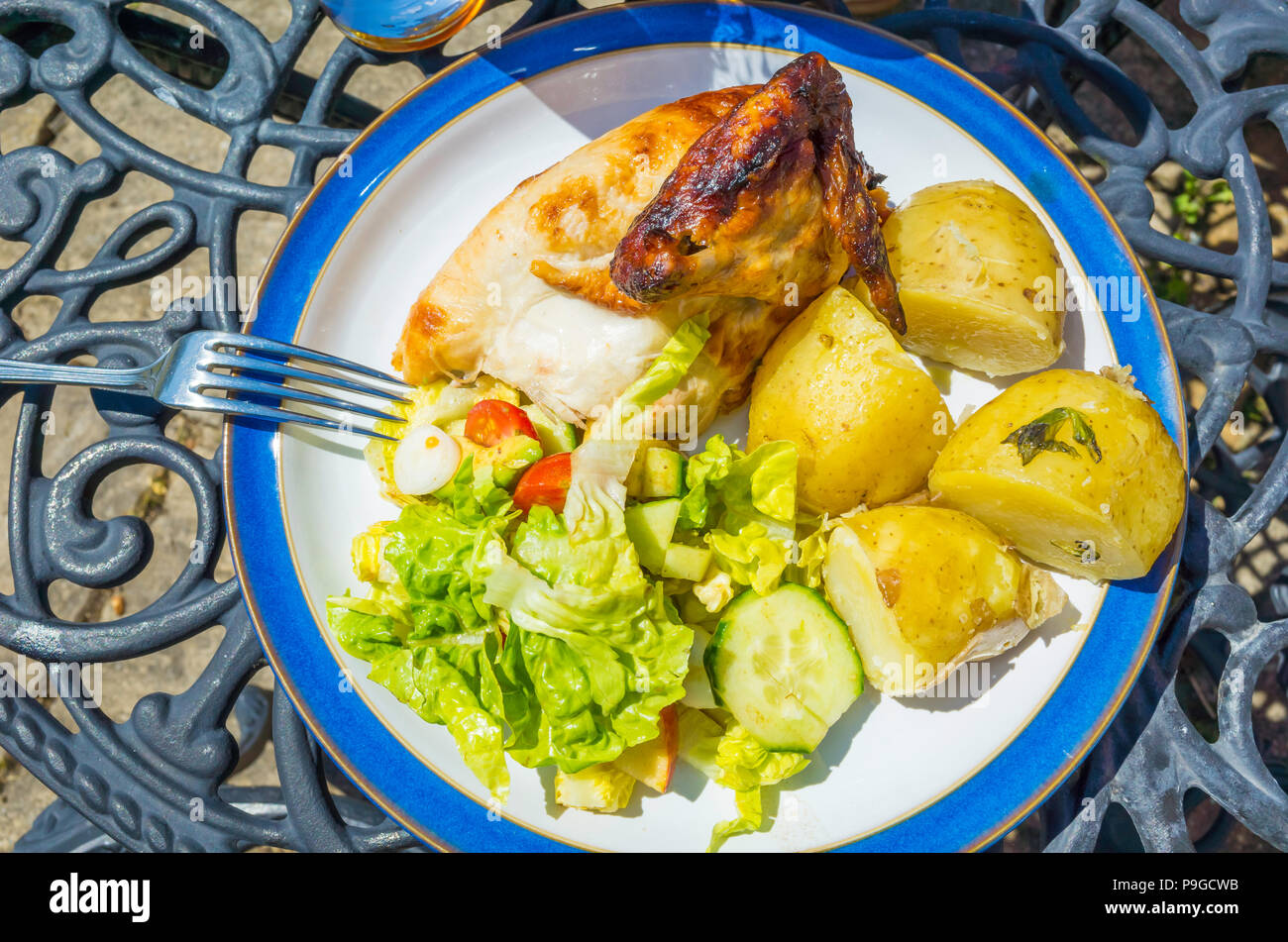 Quartier de poulet Banque de photographies et d’images à haute ...