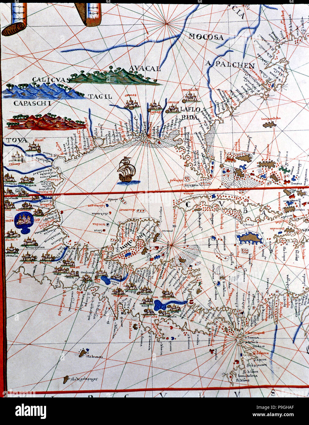 Portulan Atlas Banque d'image et photos - Alamy