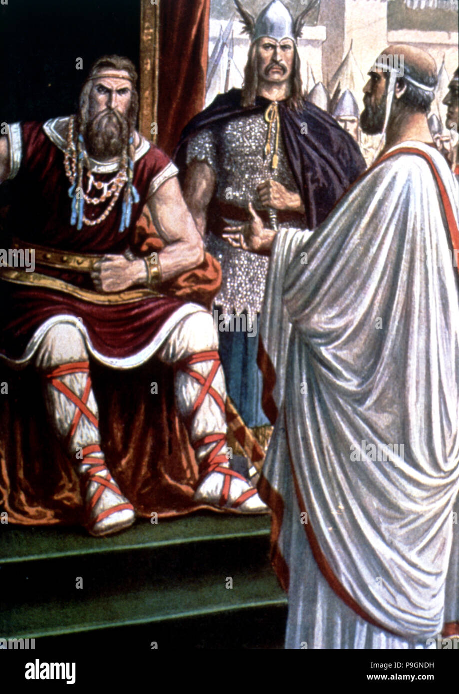 The visigoth king alaric Banque de photographies et d’images à haute résolution - Alamy