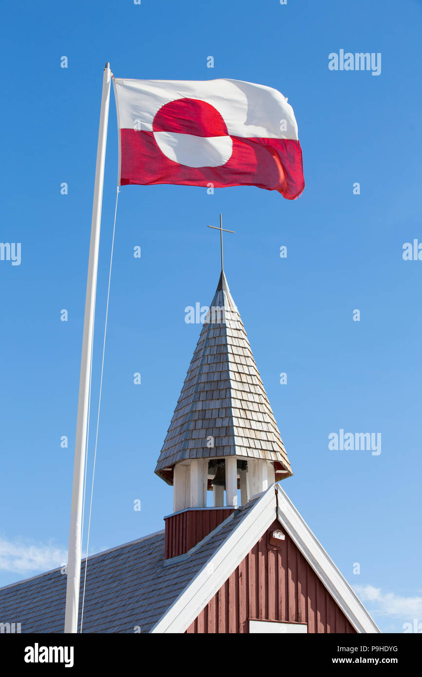 Drapeau du groenland Banque de photographies et d’images à haute ...