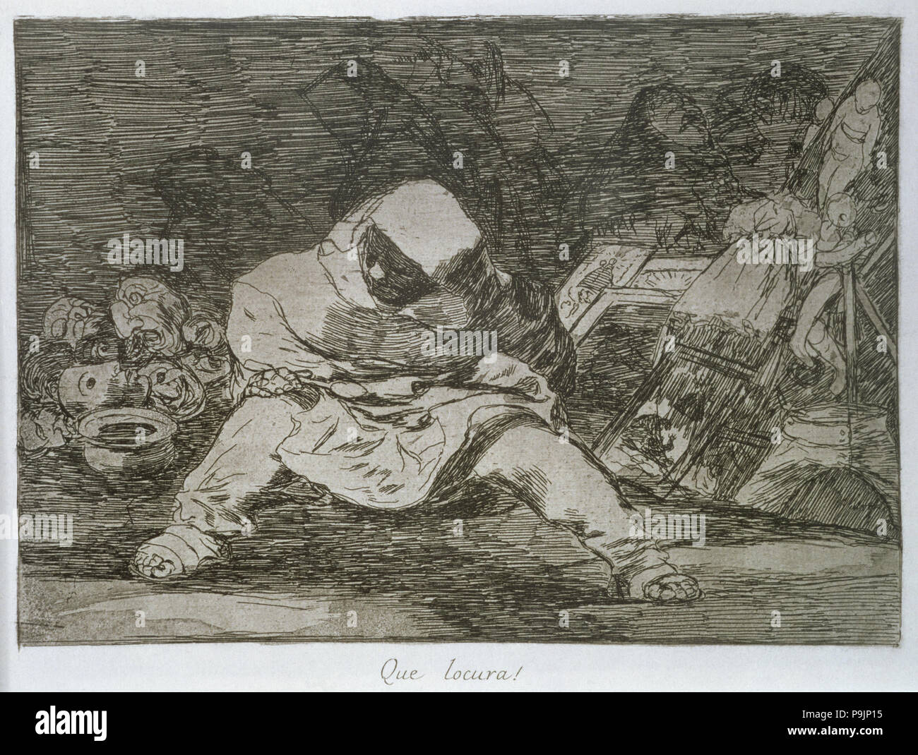 Les désastres de la guerre, une série de gravures de Francisco de Goya ...