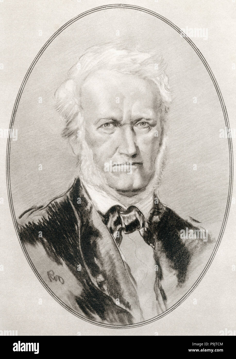 Wilhelm Richard Wagner, 1813 - 1883. Compositeur allemand, directeur de ...