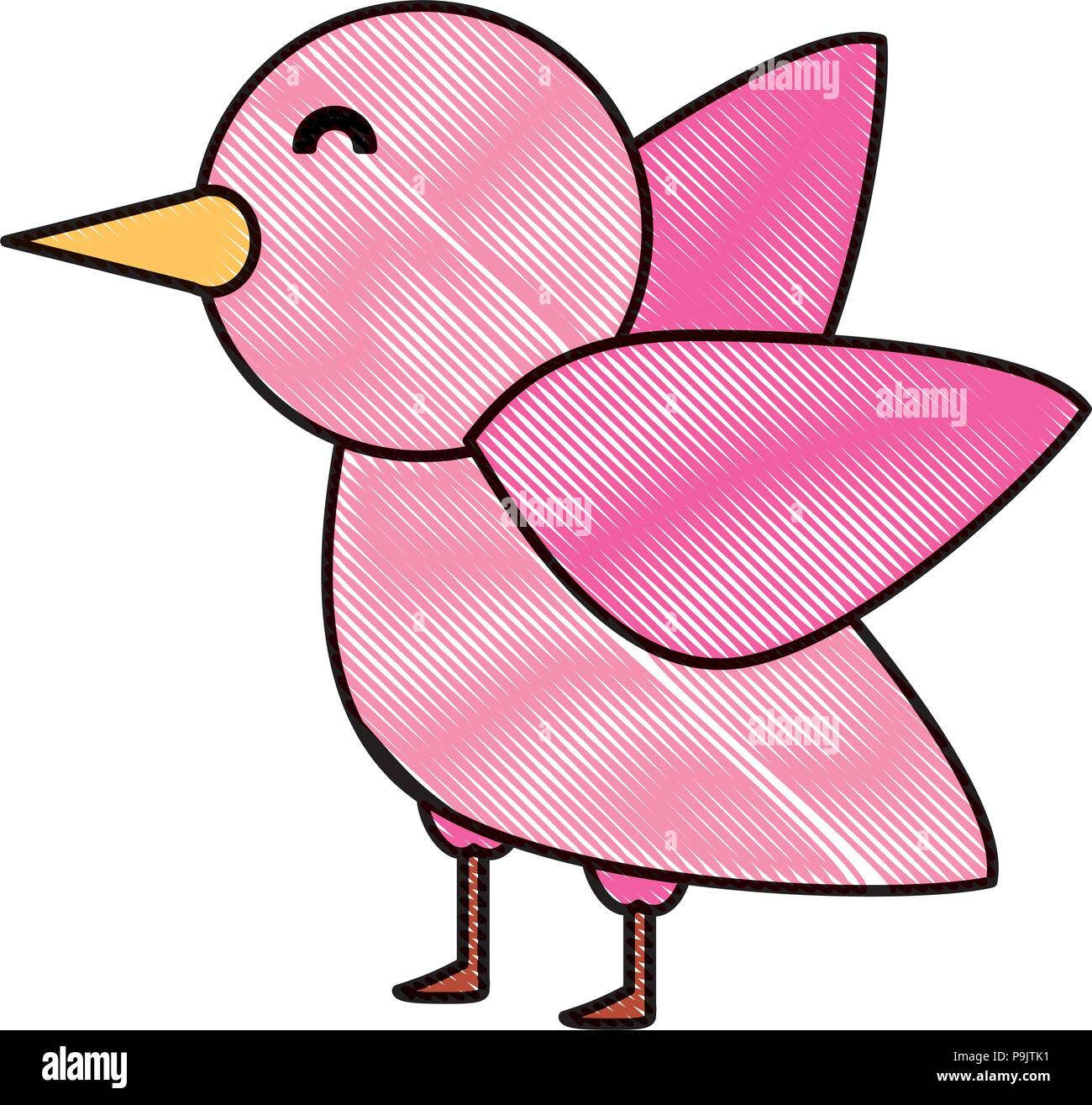 Colombe cute icône sur fond blanc, vector illustration Image ...