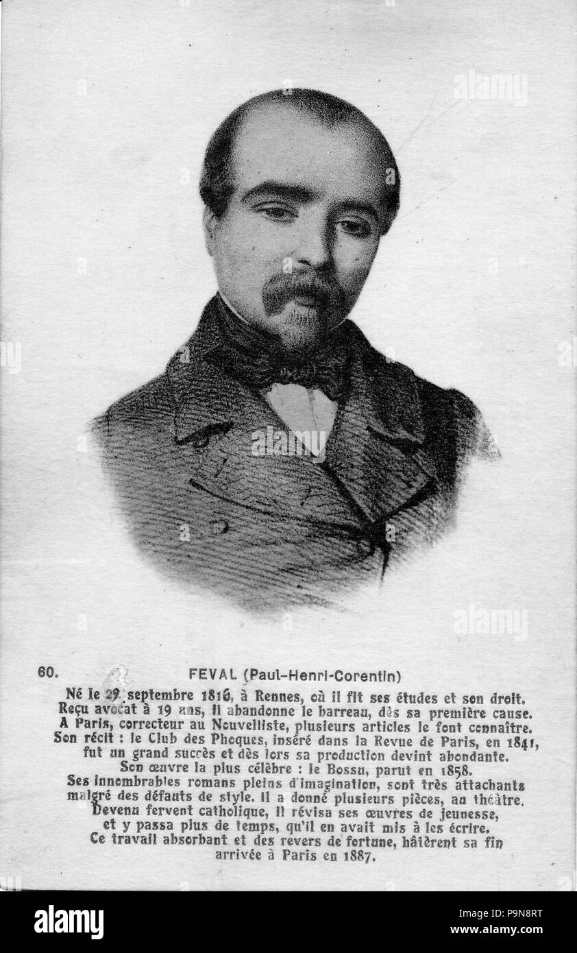 Paul feval Banque de photographies et d’images à haute résolution - Alamy