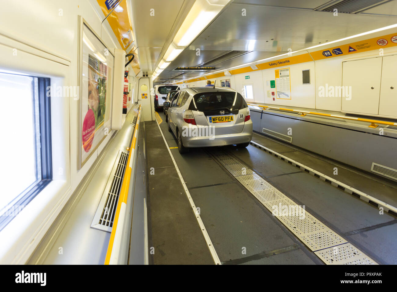 Car shuttle eurotunnel Banque de photographies et d’images à haute ...