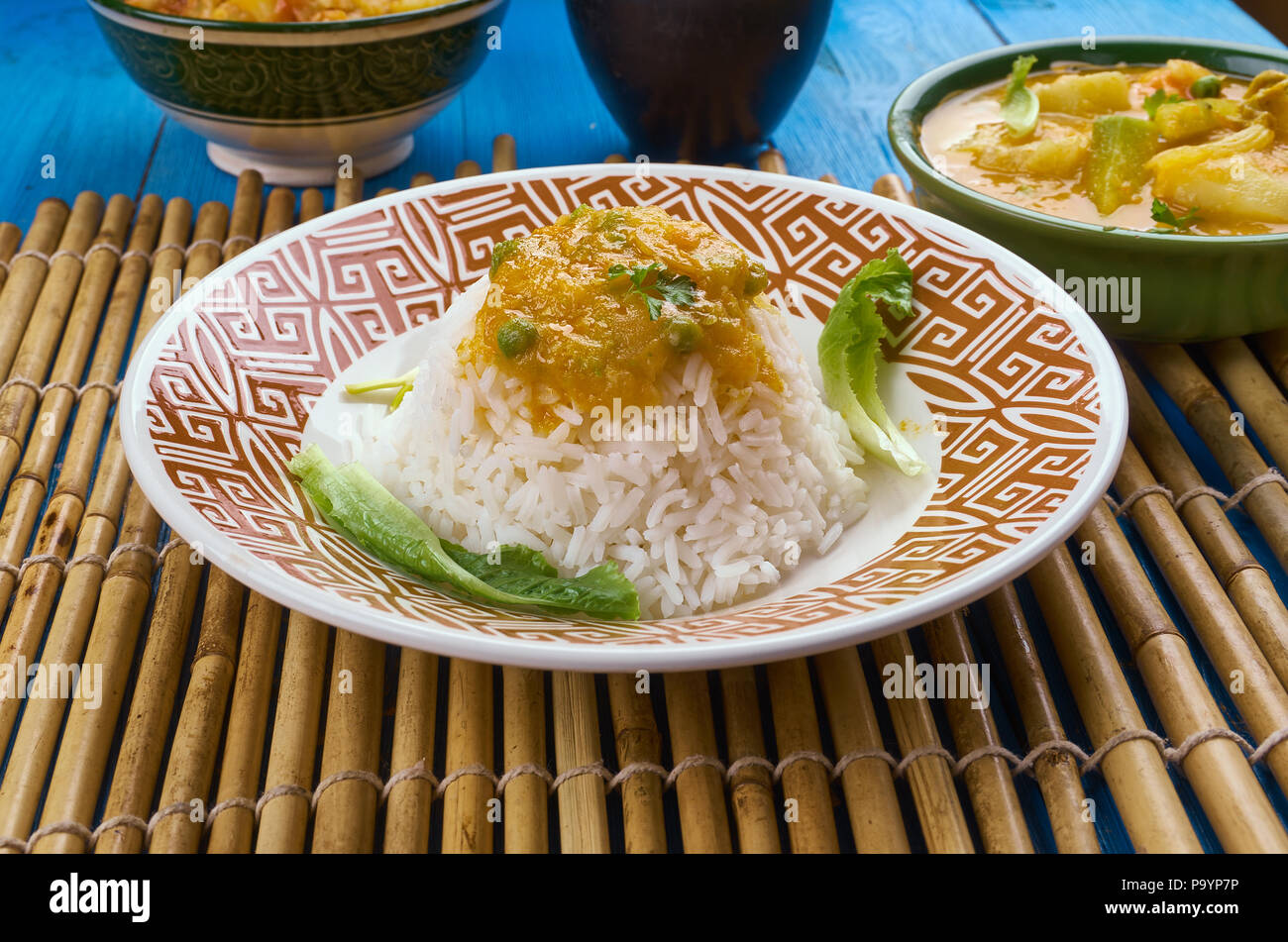 Riz aux pois cajan Banque de photographies et d’images à haute ...