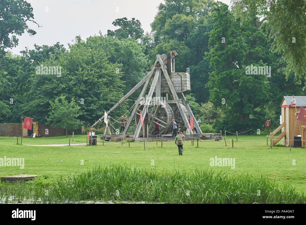 Trebuchet catapult Banque de photographies et d’images à haute ...