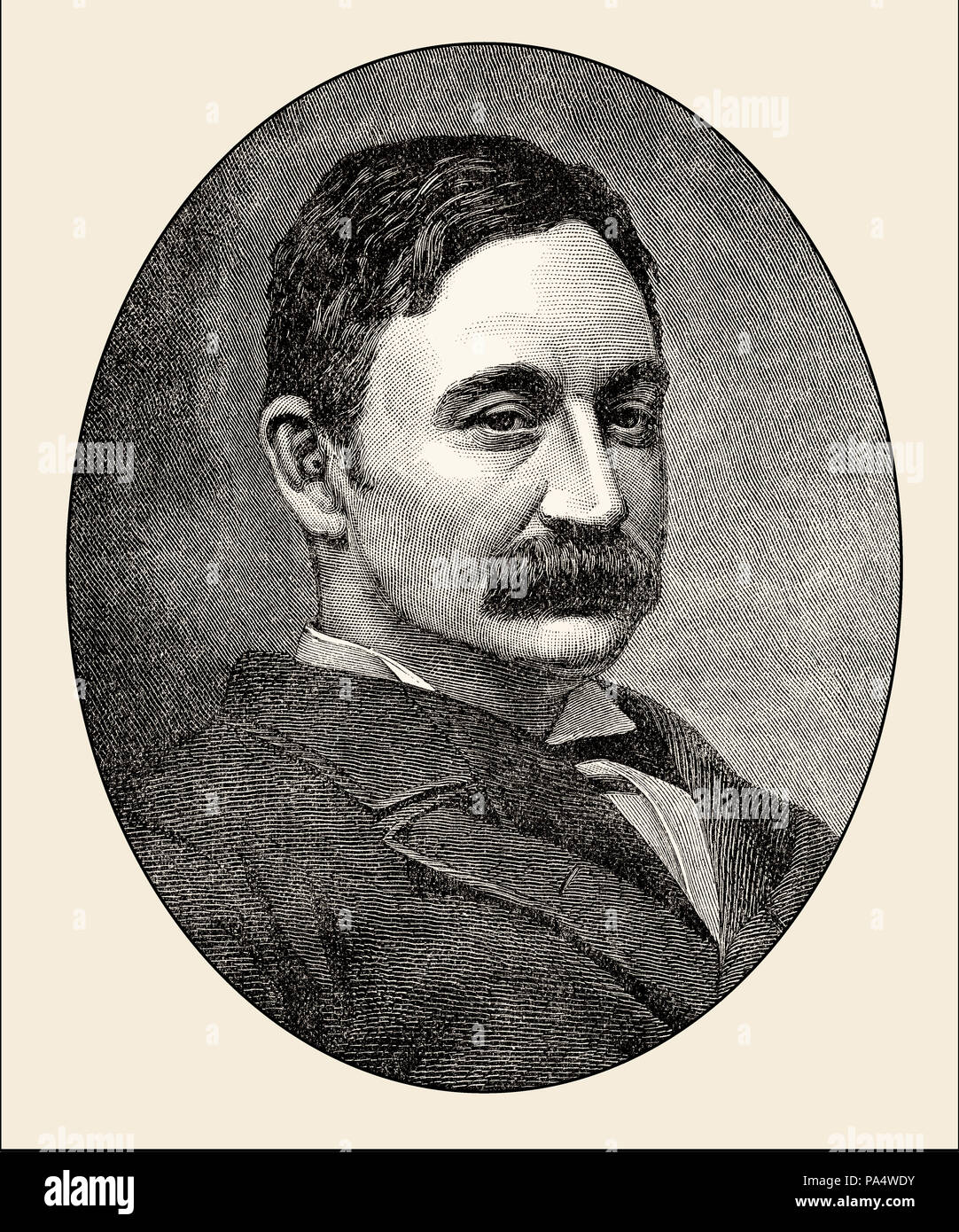 Colonel Frederick Burnaby Banque d'image et photos - Alamy