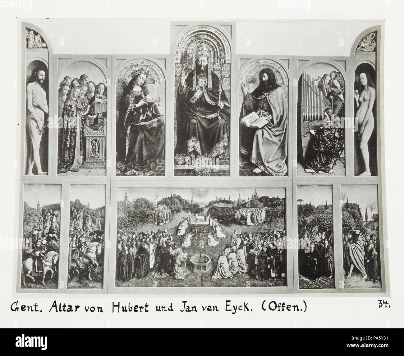 Hubert en jan van eyck Banque de photographies et d’images à haute ...