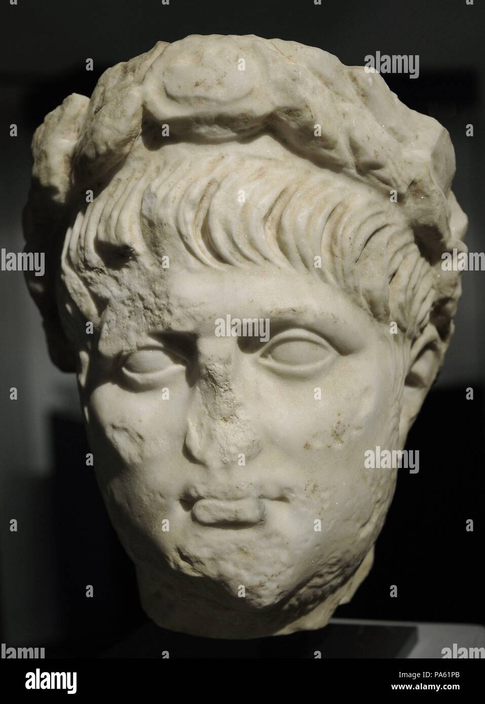 (Nero Nero Claudius Caesar Augustus Germanicus) (37-68). Empereur ...