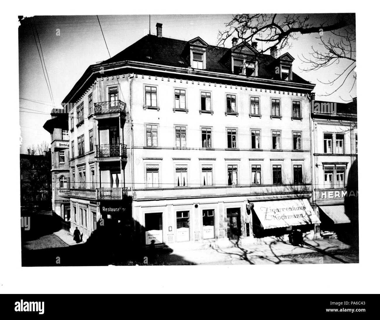 Naissance d'Albert Einstein dans la Bahnhofstrasse 20 dans la région de ...