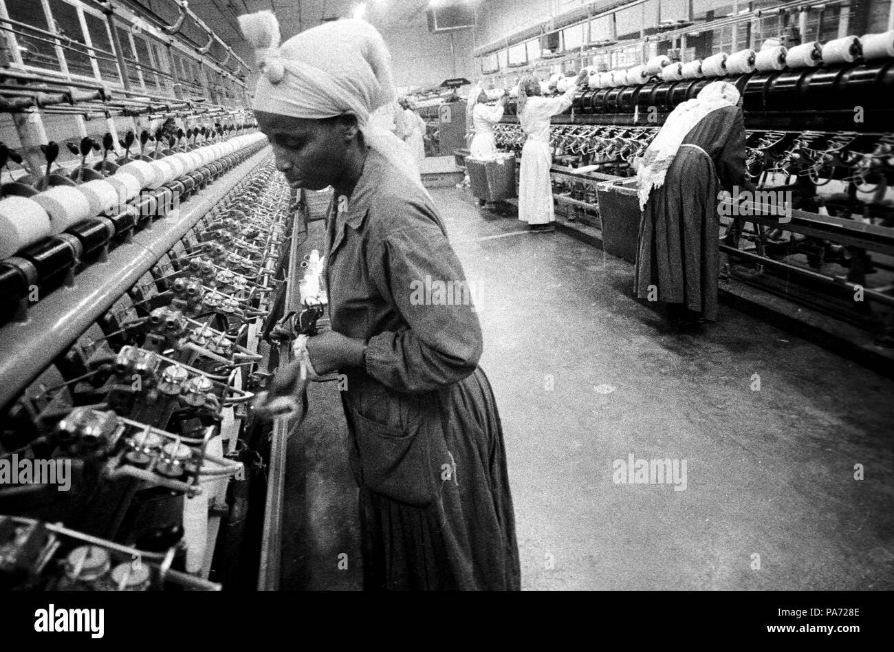 Asmara, en Érythrée. Nov 2, 1999. Les femmes travaillent dans le spoule ...