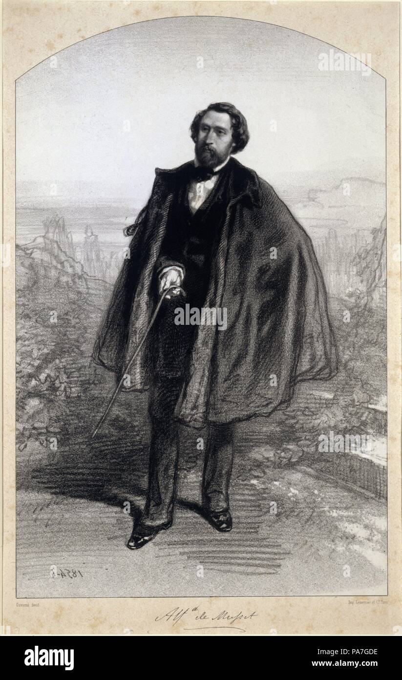 Alfred de musset 1810 1857 Banque de photographies et d’images à haute ...