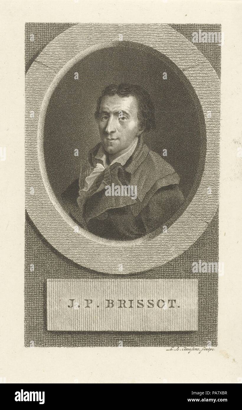 Portrait de Jacques-Pierre Brissot de Warville (1754-1793). Musée ...