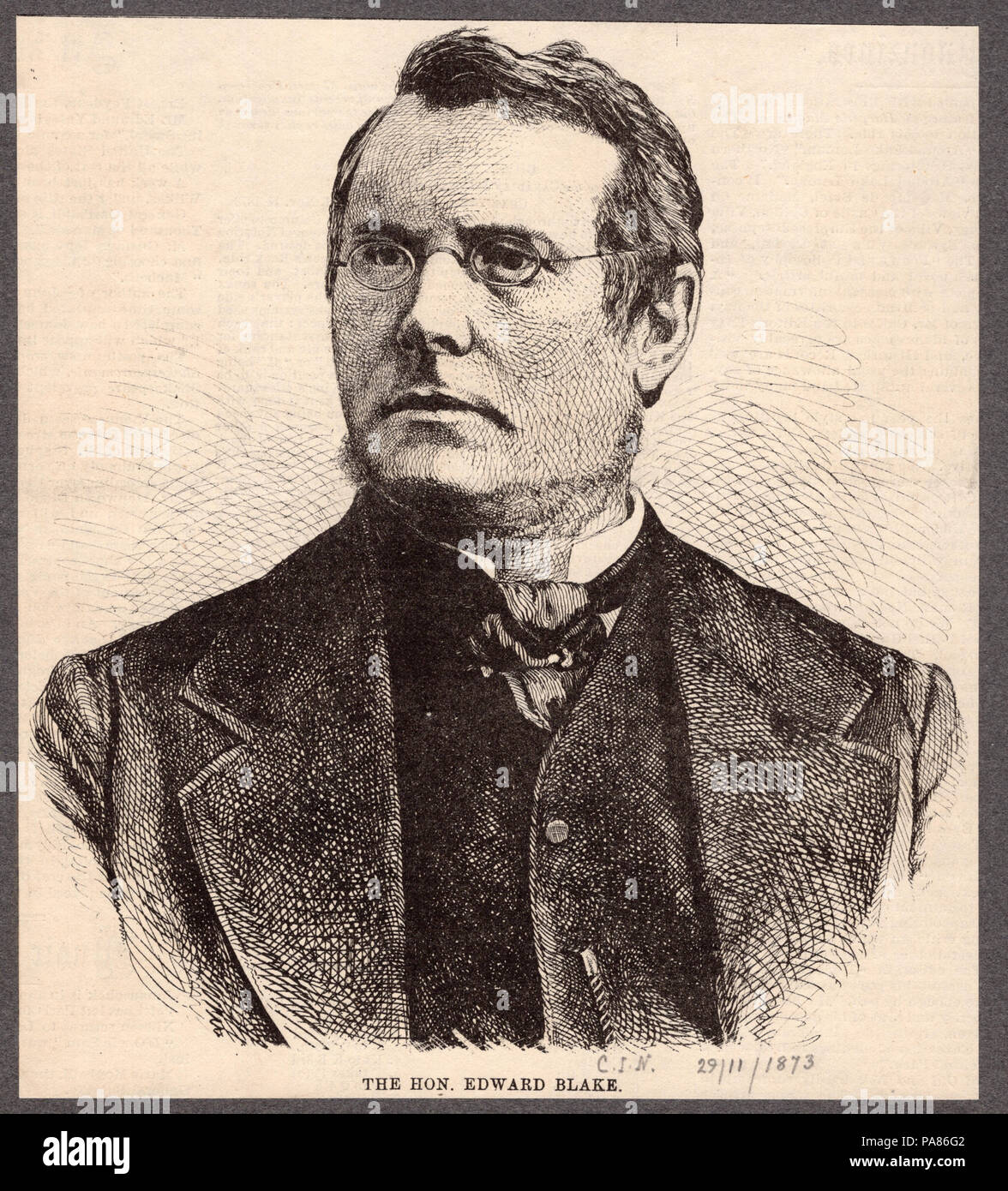 Edward blake Banque de photographies et d’images à haute résolution - Alamy