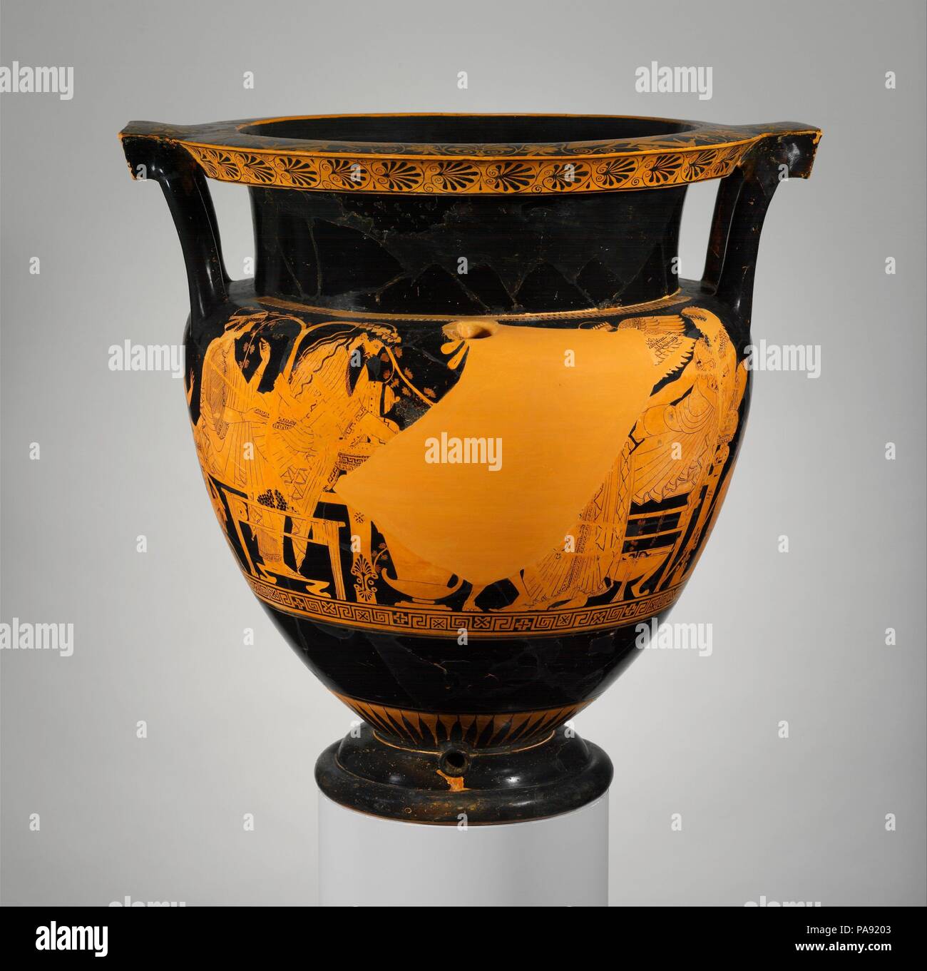 Psykter column krater Banque de photographies et d’images à haute ...