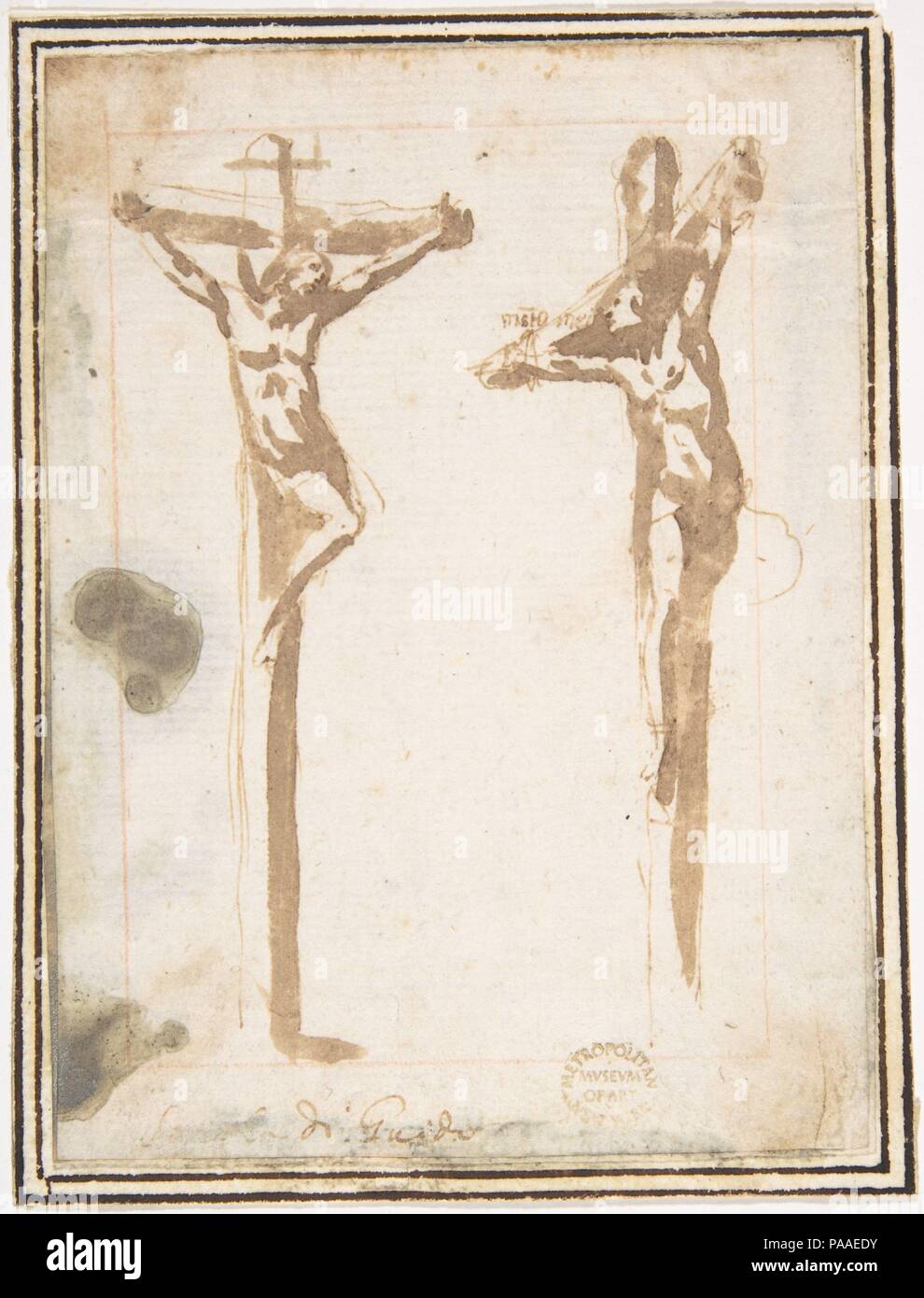 Christ crucified with the good thief Banque de photographies et d ...
