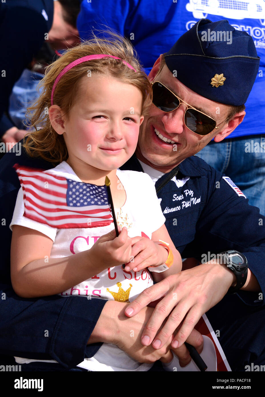 U.S. Air Force Maj Scott Petz, USAF Thunderbirds pilote avance ...