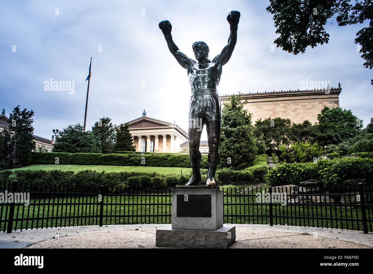 Rocky Statue Philadelphia Banque d'image et photos - Alamy