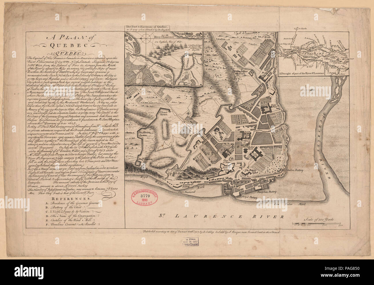 Un plan du quebec Banque de photographies et d’images à haute ...