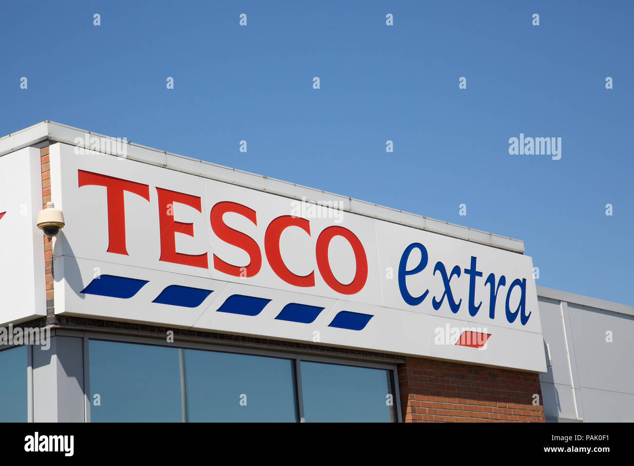 Tesco Extra Logo Banque d'image et photos - Alamy