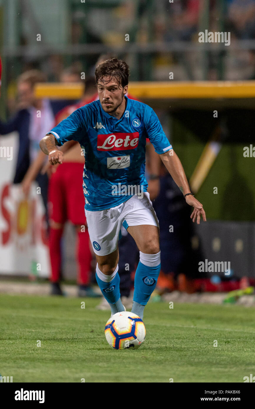 Simone Verdi (Napoli) au cours de l'italien l'avant-saison match amical ...