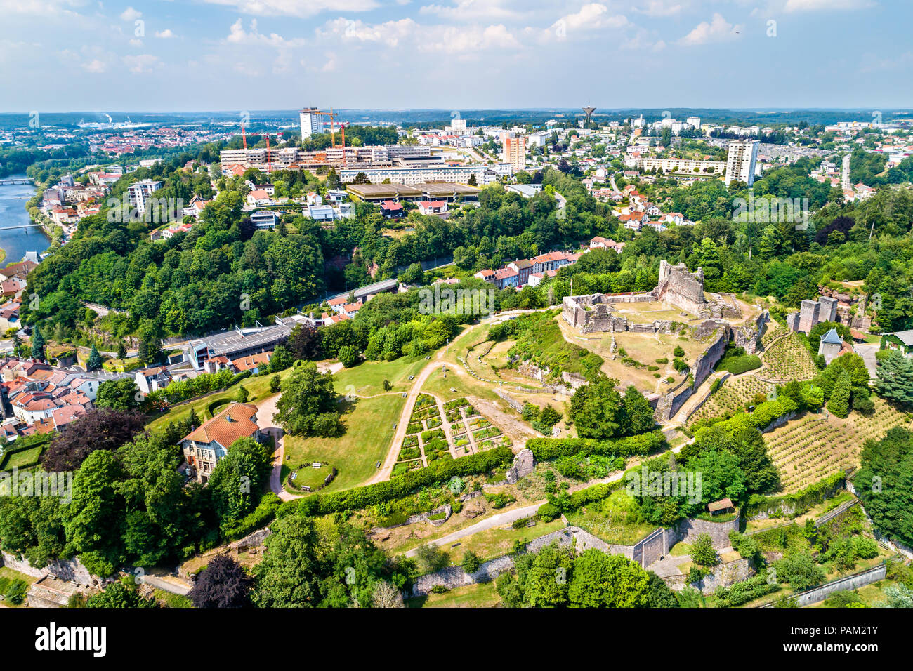 Aerial view epinal city Banque de photographies et d’images à haute ...
