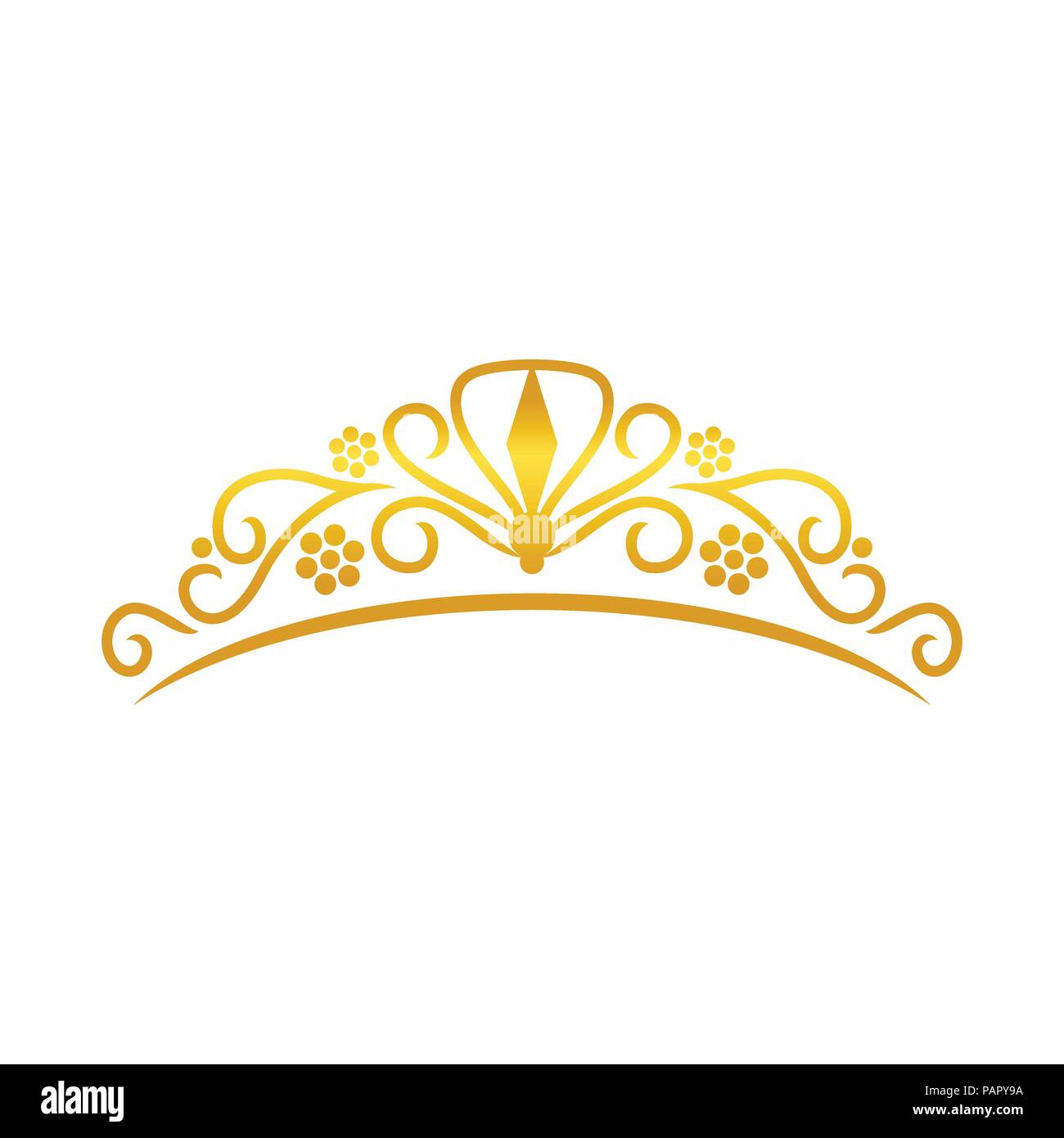 Logo crown diamond Banque de photographies et d’images à haute résolution - Alamy