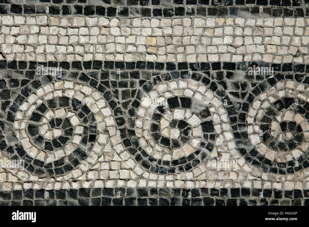Mosaïque romaine - Maison Romaine - Spoleto, Italie Photo Stock - Alamy