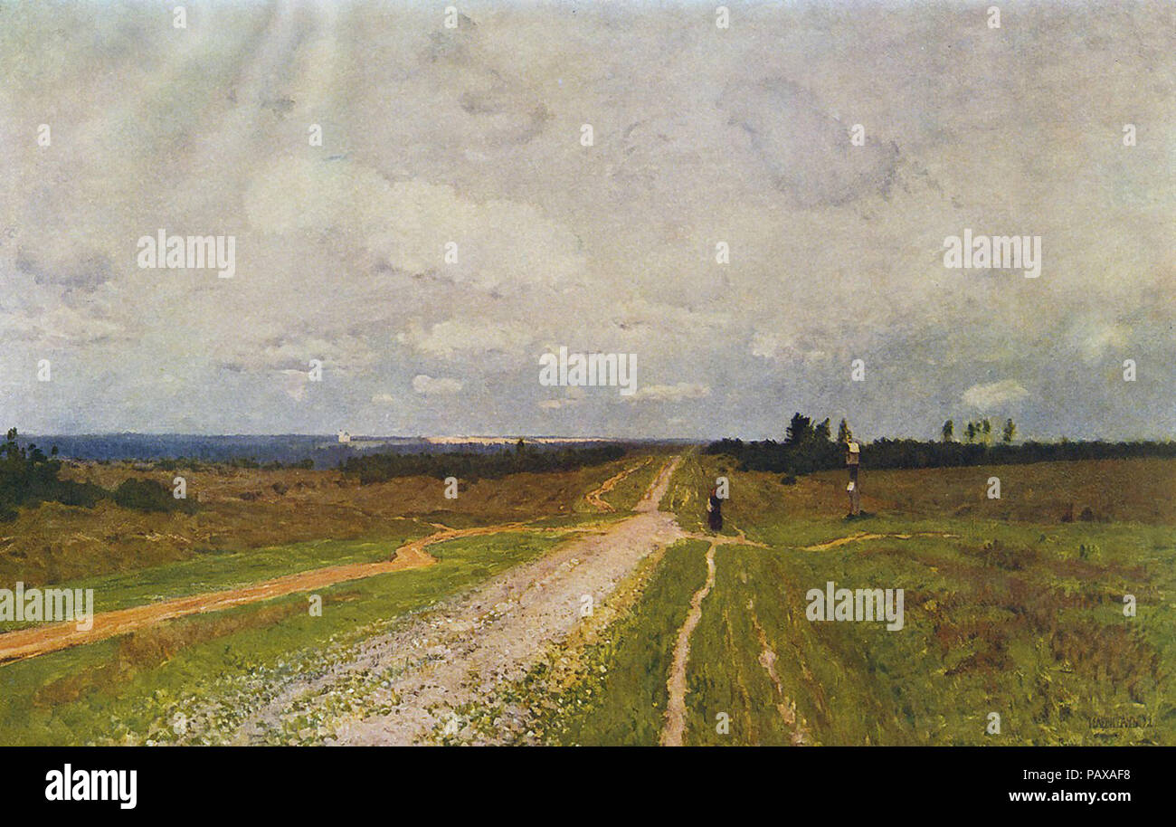 - Isaac Levitan Route Vladimirka Photo Stock - Alamy