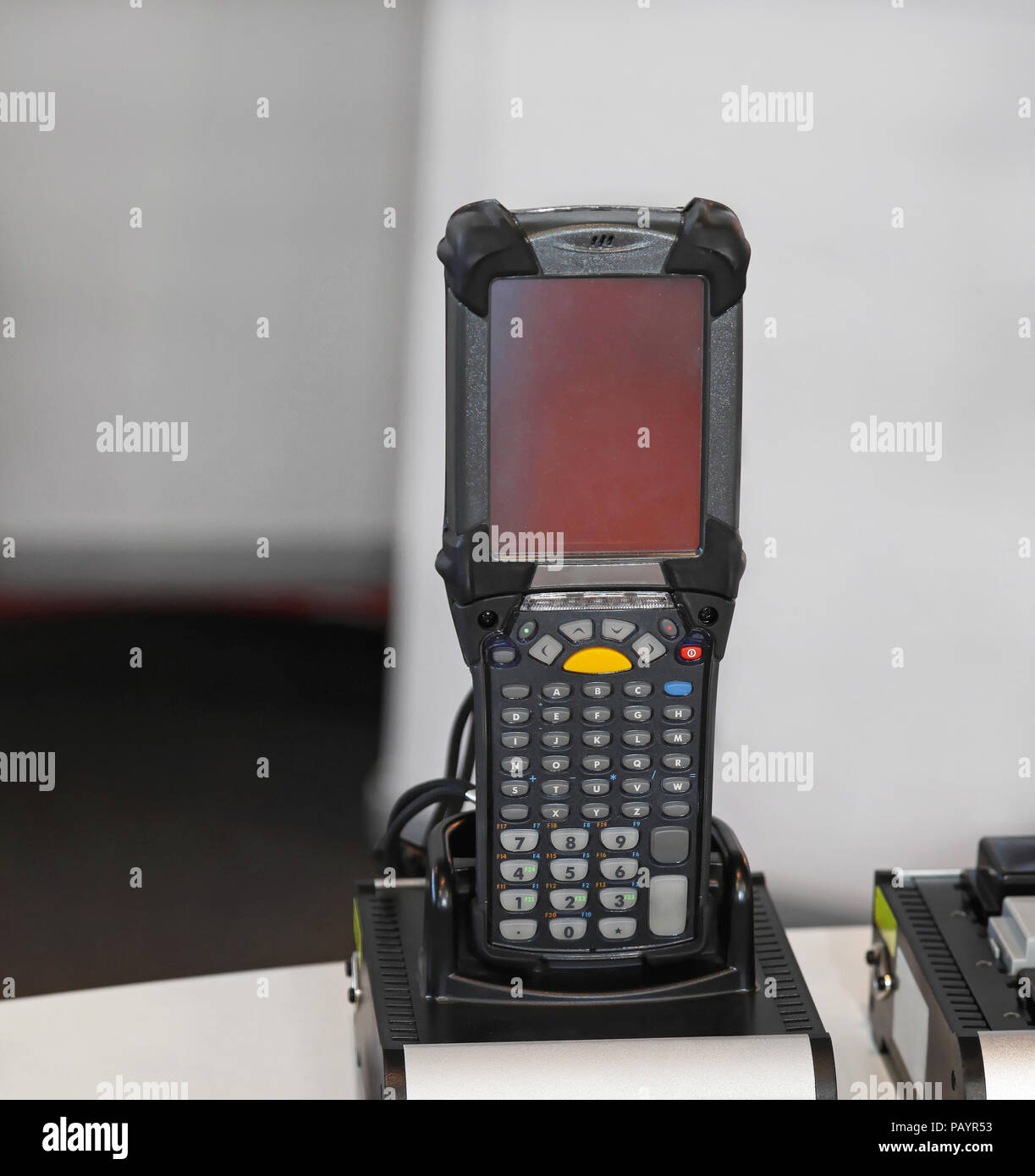 Handheld barcode scanner Banque de photographies et d’images à haute ...