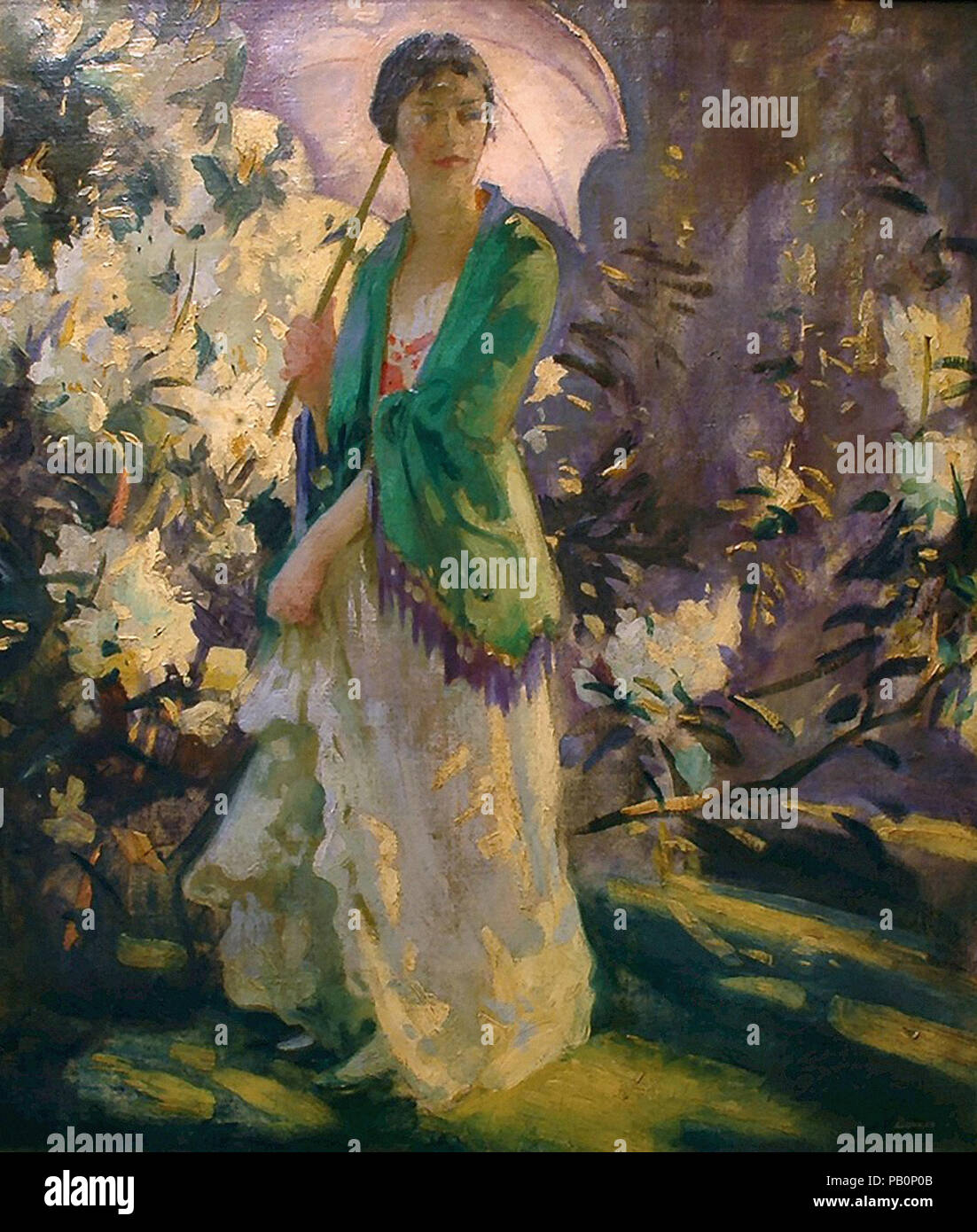 Peder Severin Kroyer - Marie dans le jardin 3 Photo Stock - Alamy